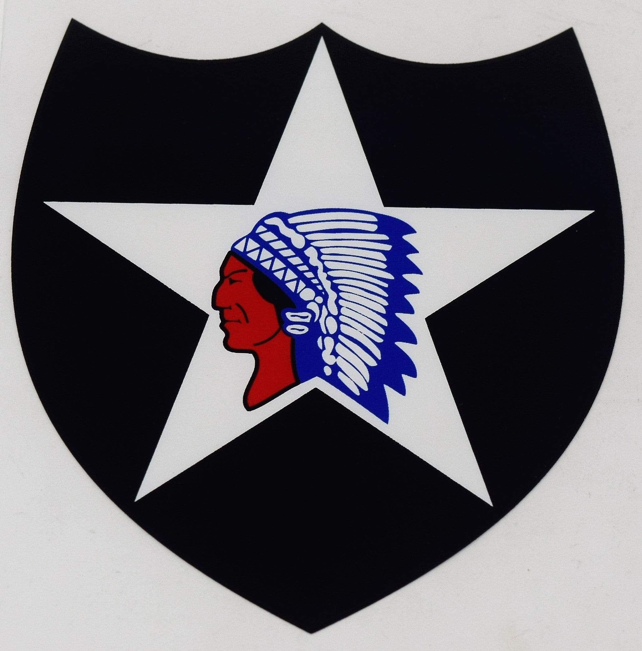 2nd Infantry Division Indian Head Decal – MCRD Museum Foundation