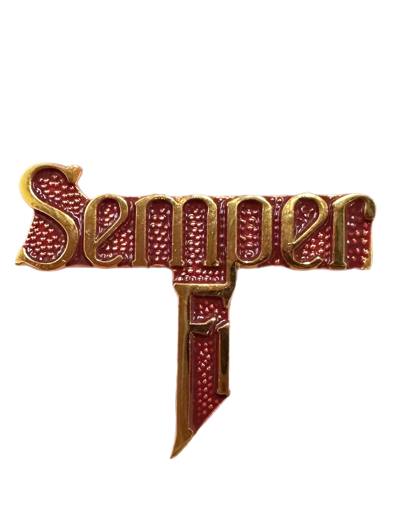 Semper Fi on 1.125" Lapel Pin – MCRD Museum Foundation