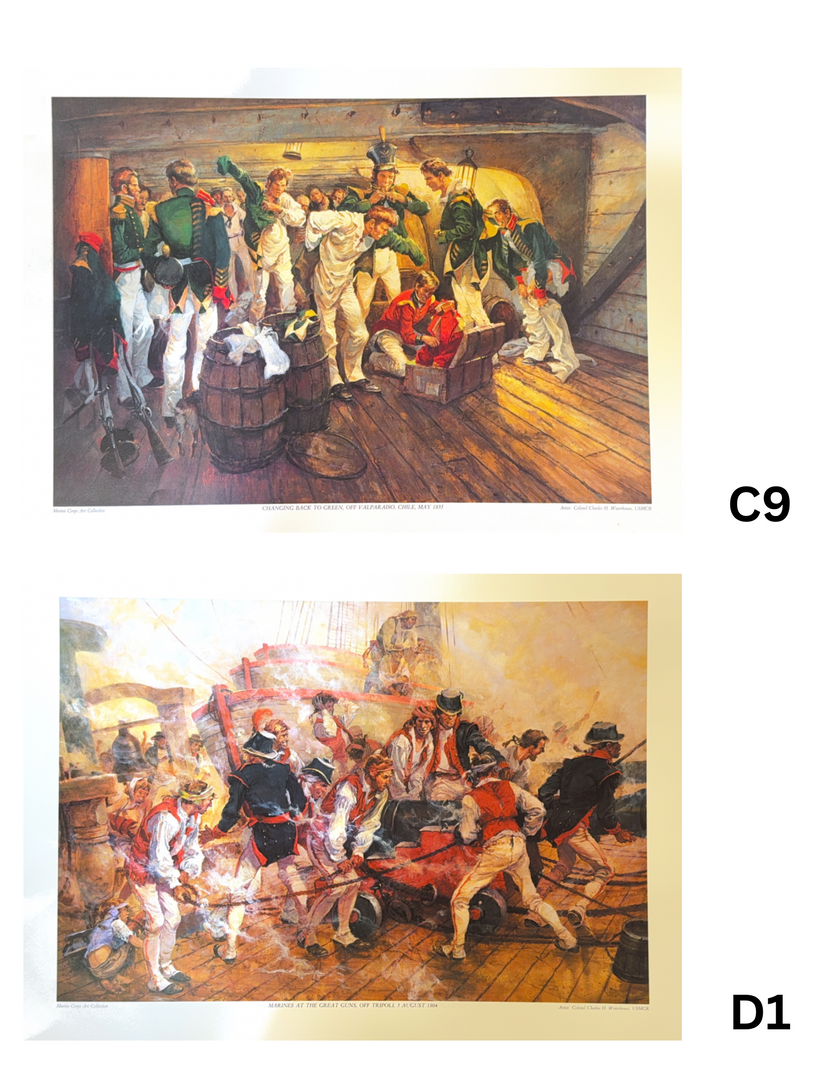 Charles H. Waterhouse Prints – MCRD Museum Foundation