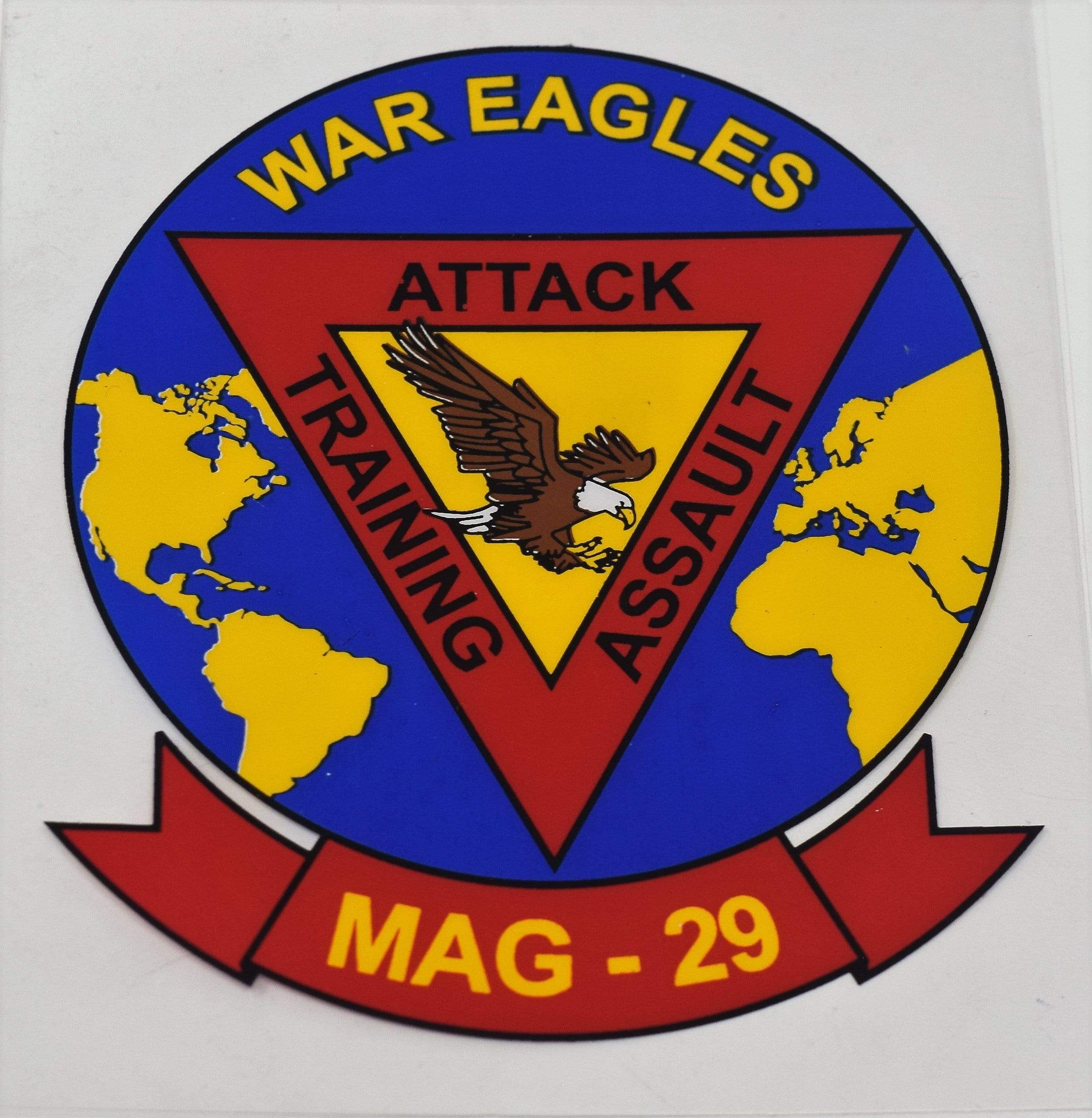 MAG-29 War Eagles Insignia Decal – MCRD Museum Foundation