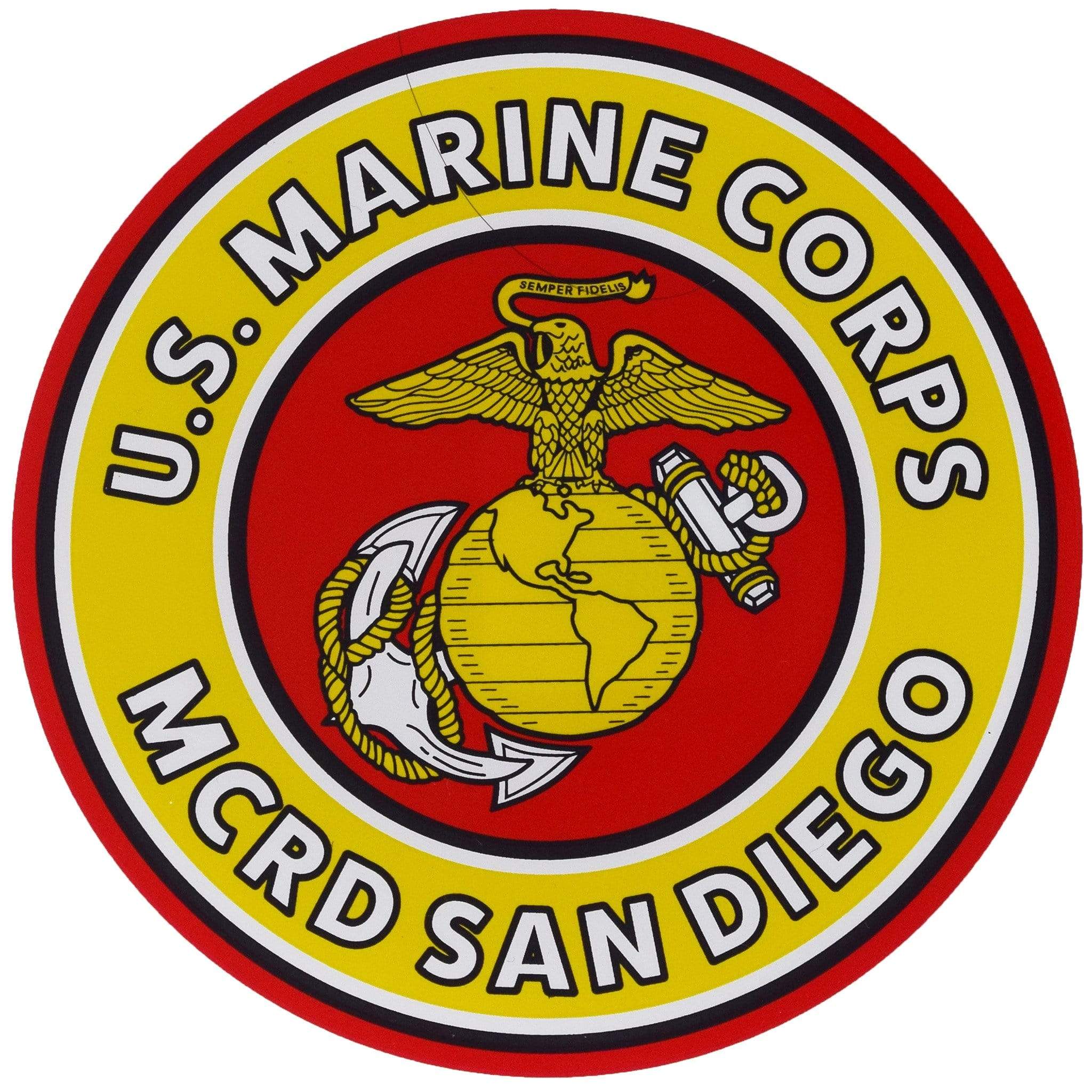 MCRD San Diego Decal – MCRD Museum Foundation