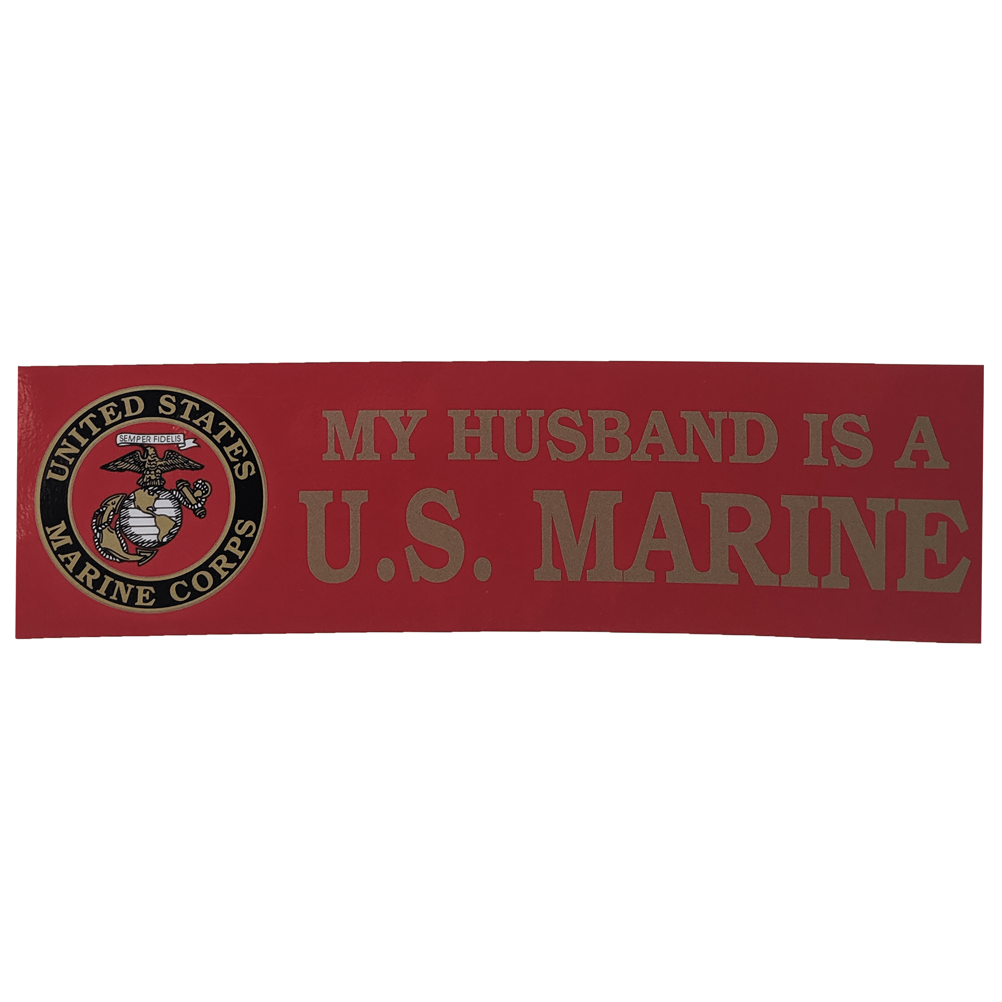My Husband is a US Marine Bumper Sticker – MCRD Museum Foundation