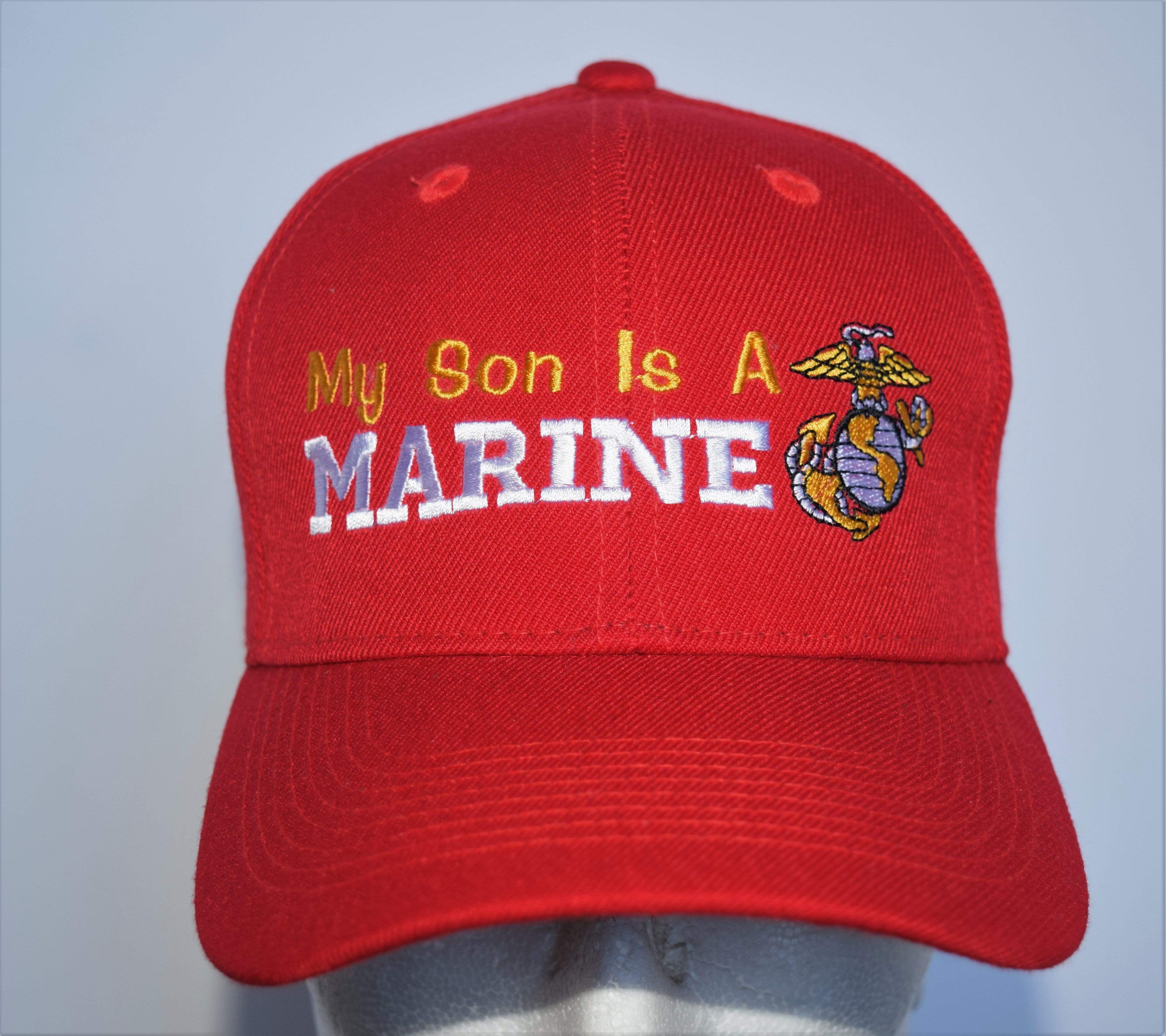 My Son is a Marine Hat | Hats for Marine Dads – MCRD Museum Foundation