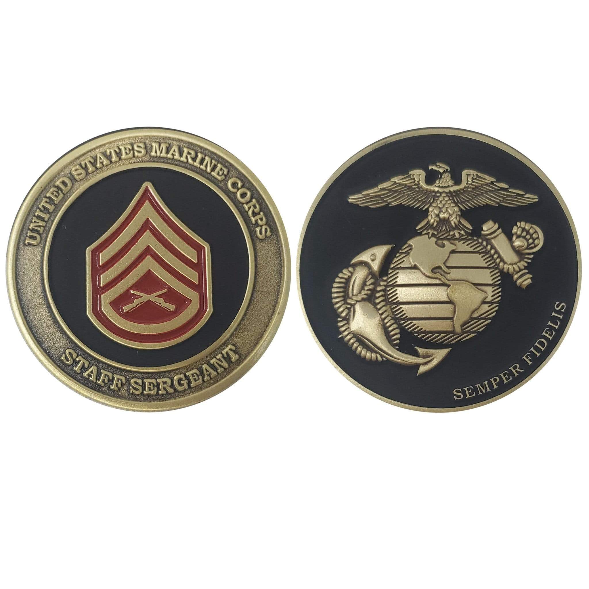 Staff Sergeant USMC Coin – MCRD Museum Foundation