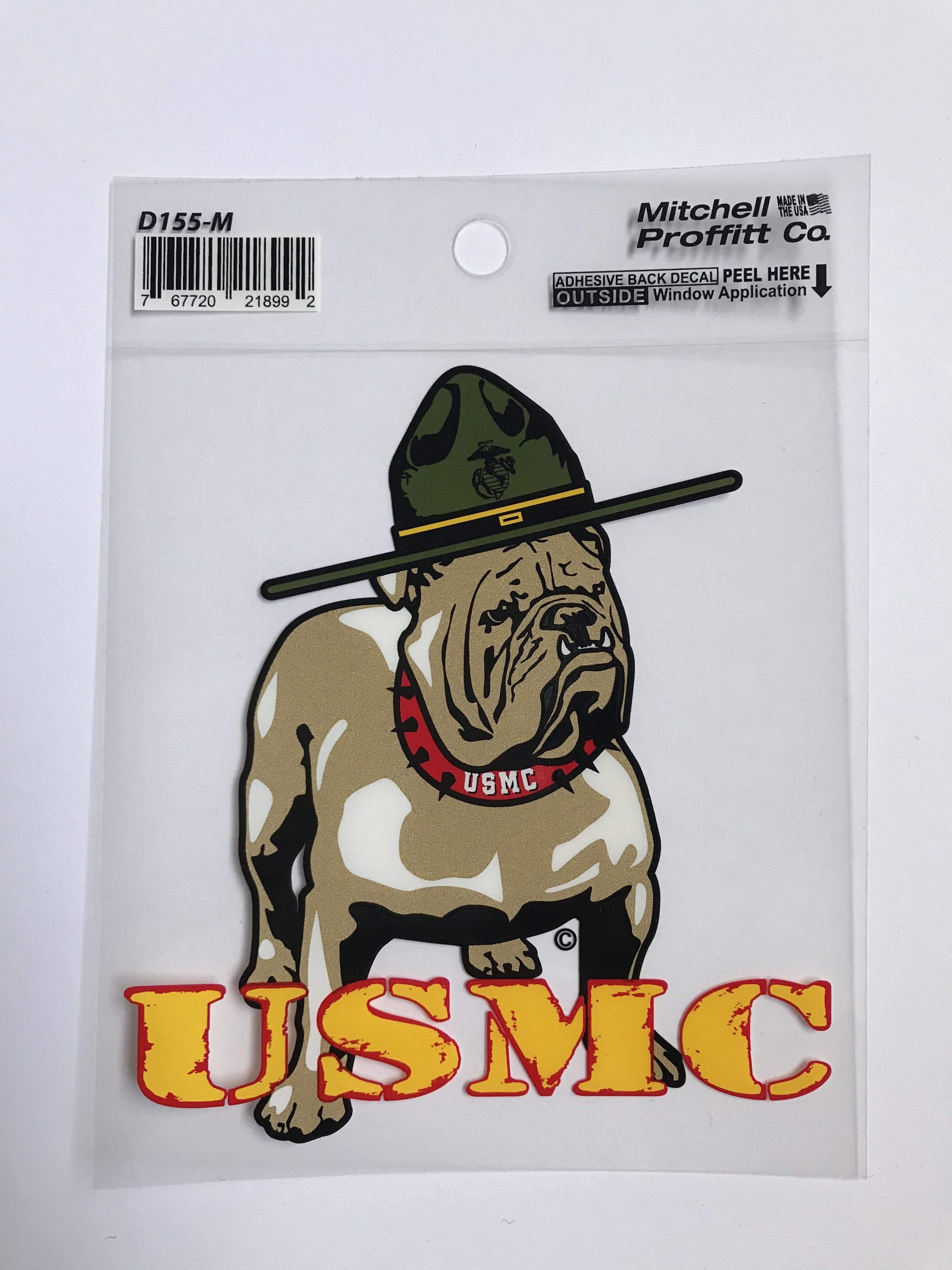 USMC Bulldog Decal – MCRD Museum Foundation